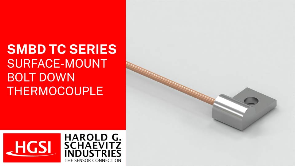 SMBD Surface Mount Temperature Sensor | Cement-On RTD Sensor - PT100 | US Made